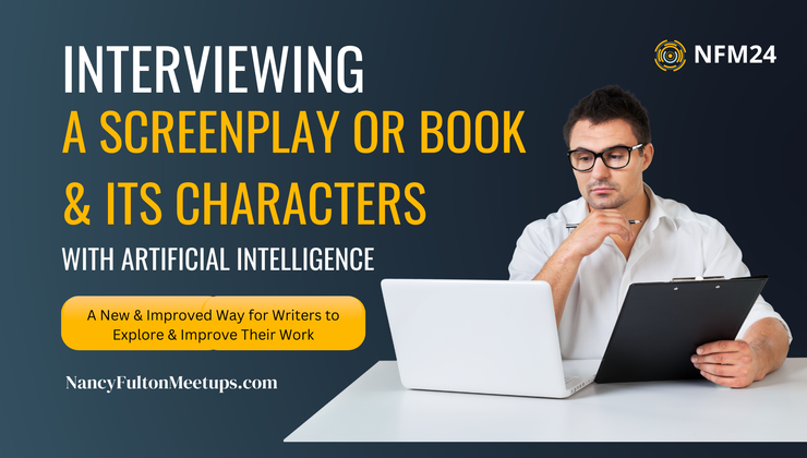 Interviewing a Screenplay or a Book & Its Characters with AI | NFM24