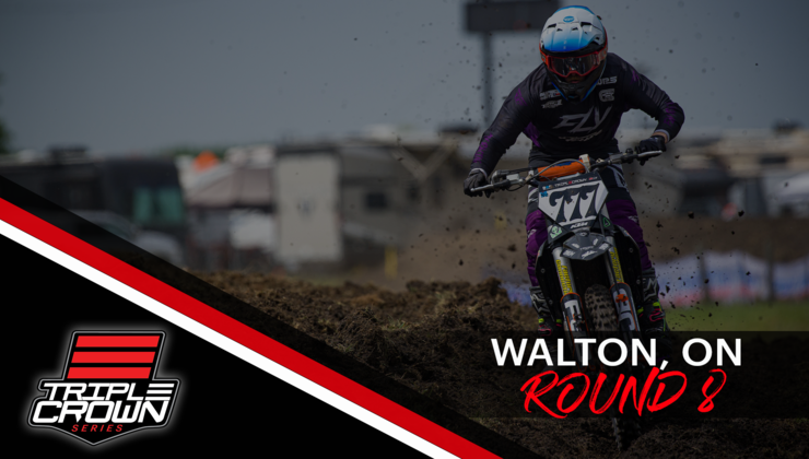 2023 Triple Crown MX - Walton Raceway - Round 8 | Ryde TV