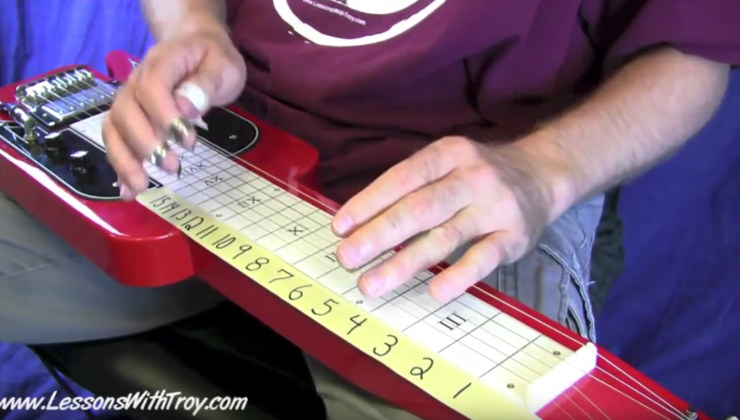 C6 Lap Steel Basics - 06 - Harmonics and Chimes | Lessons With Troy ...