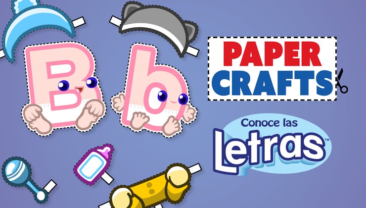 Kids Club | Paper Crafts Letras "Bb"