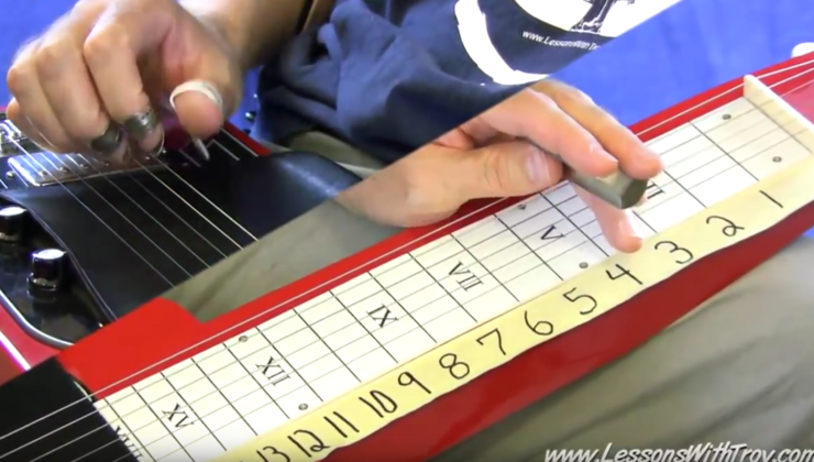 C6 Lap Steel Basics - 09 - Playing The Blues | Lessons With Troy ...