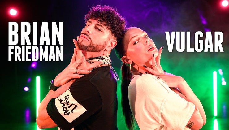 Brian Friedman - Jazz Funk - Vulgar - Online Dance Class | TMILLY TV
