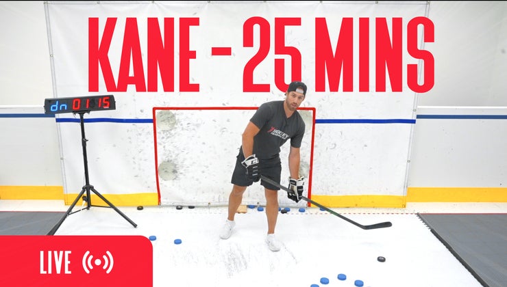 Patrick Kane Live 25-Minute Stickhandling Session | Hockey Training