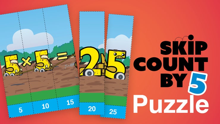 Kids Club | Skip Count by 5 | 5x5=25