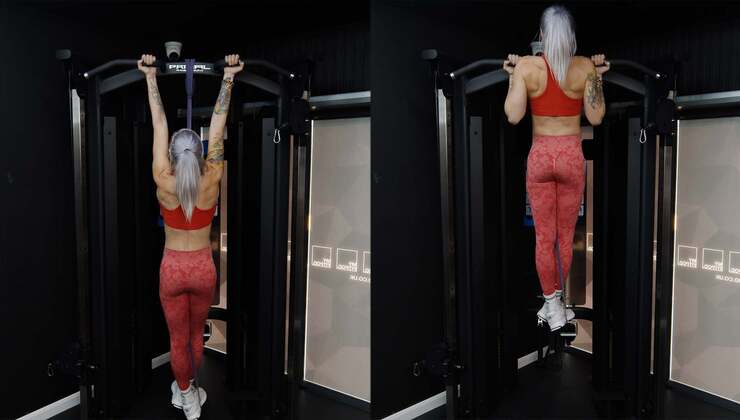 Band Assisted Chin Ups