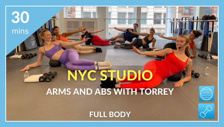 NYC Studio: Arms and Abs with Torrey