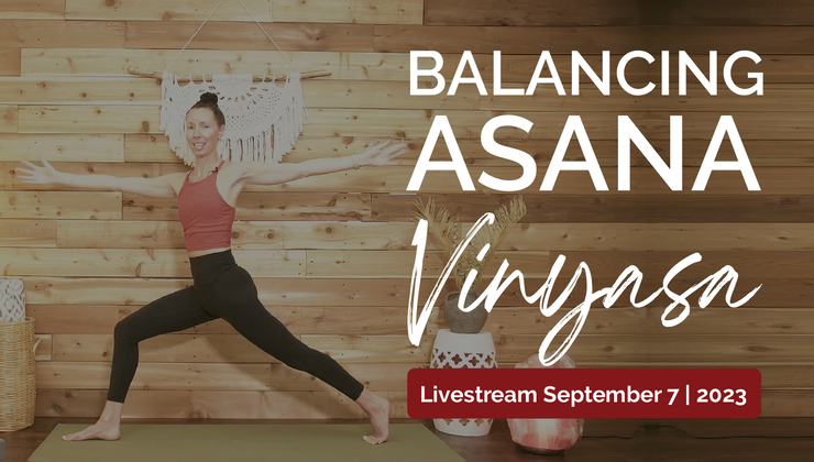 Balancing Asana Vinyasa