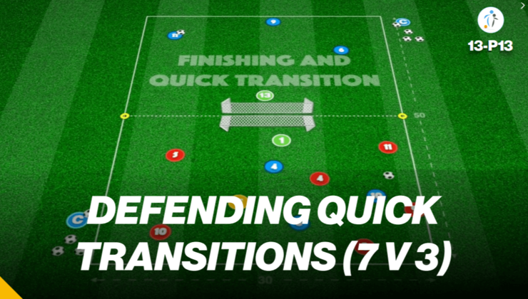 7 v 3 Possession to Finish & Quick Transitions | 13-P13