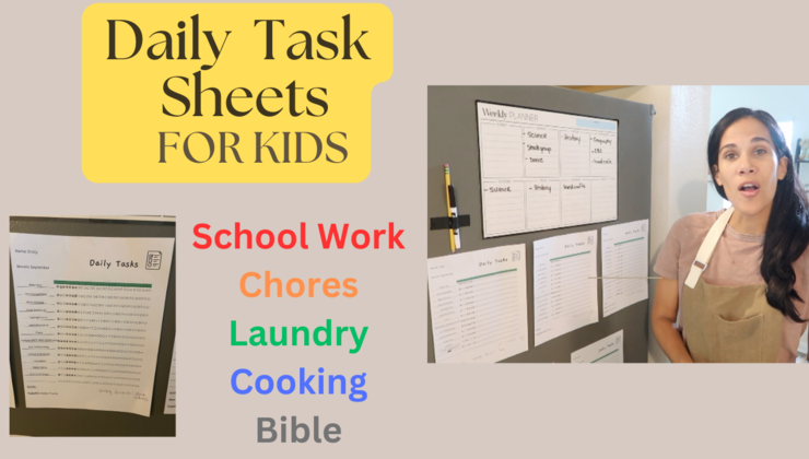 Tasks Sheets | Bloom Sisters