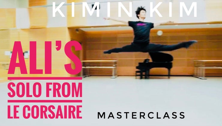 Kimin Kim - Le Corsaire Solo Masterclass