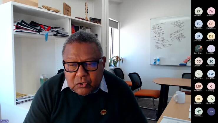 The Voice Webinar Professor Peter Yu, Vice President First Nations At ...