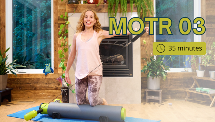 Séance Pilates MOTR : améliorez votre équilibre et force