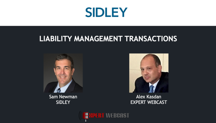 Expert Briefs: Liability Management Transactions with Sam Newman ...