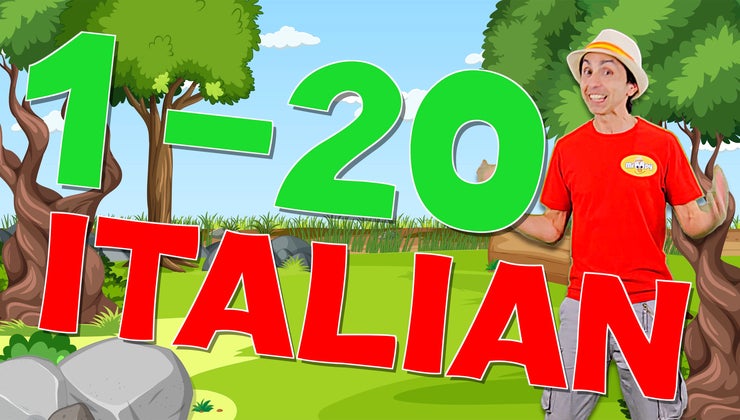 Italian 1 - 20 Learn to Count, Exercise and Dance from 1 - 20 in Italian
