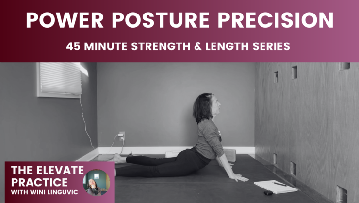 Power Posture Precision | The Elevate Practice