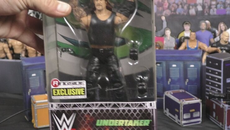 The UNDERTAKER WWE Elite SummerSlam 2001 Ringside Exclusive Unboxing ...