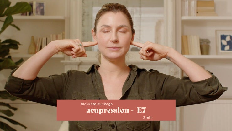 Point Acupression 7E - Focus Bas du Visage