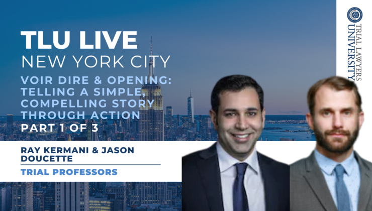 Trial Lawyers University | On Demand