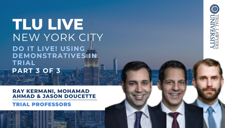 Trial Lawyers University | On Demand