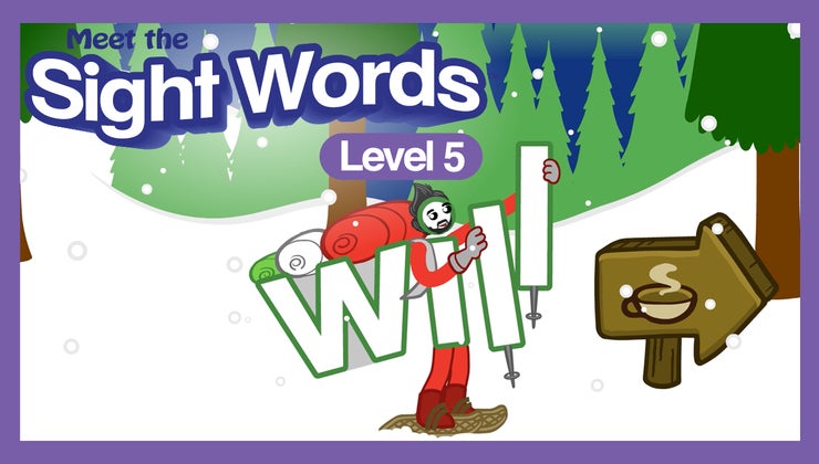 Kids Club | Meet the Sight Words Level 5 "will"