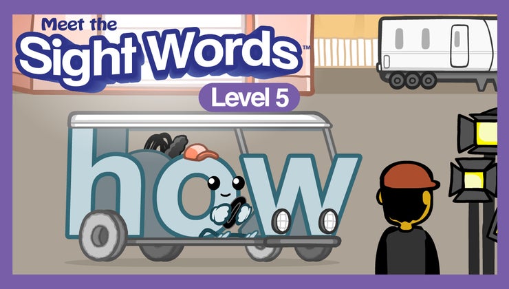 Kids Club | Meet the Sight Words Level 5 "how"