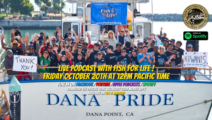 LIVE Podcast with Fish For Life! | Your Saltwater Guide w Donna Kalez ...