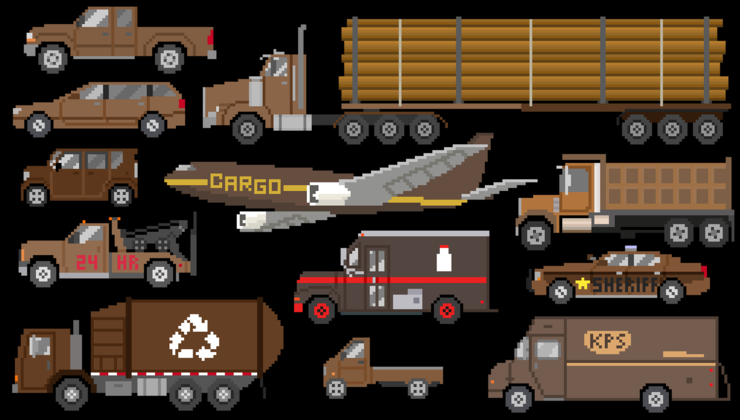 Brown Vehicles Exclusive.Movie | The Kids' Picture Show