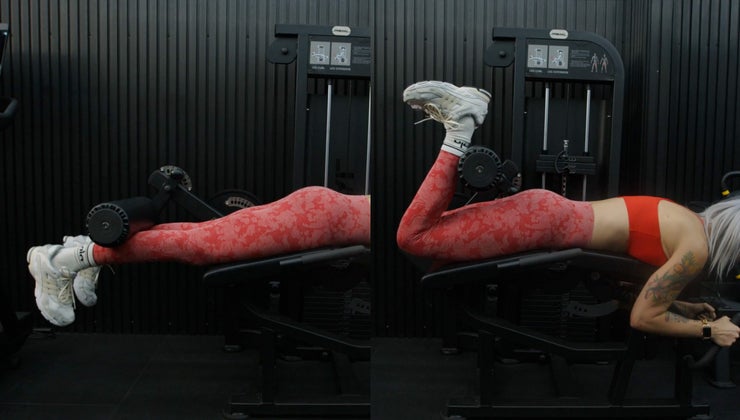 Prone Hamstring Curls