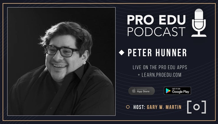 The PRO EDU Podcast: S10 E15 - With Guest Peter Hunner