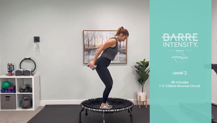 Level 2 | 1-2-3 Barre Bounce Circuit | Barre Intensity | JumpSport ...