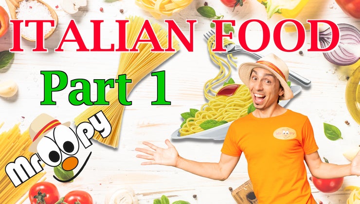 Italian Foods Part 1 with dialogue. Italian learning for Primary School ...