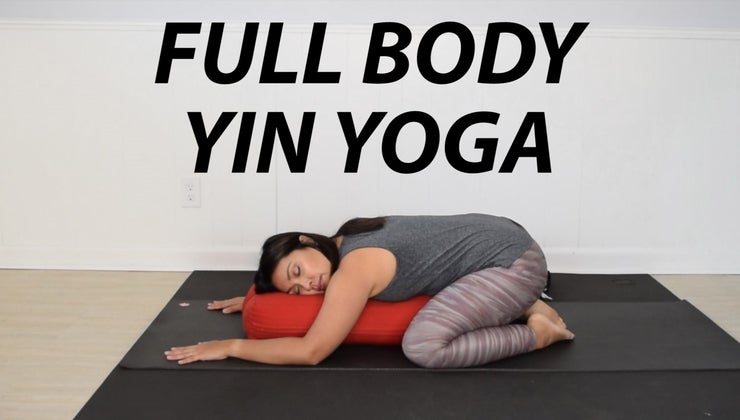 55 Min Yin Yoga for Flexibility | Full Body Deep Stretch Practice ...