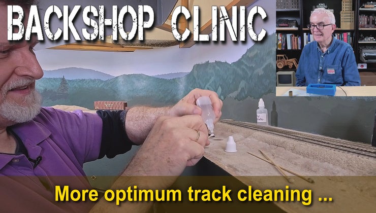 More optimum track cleaning