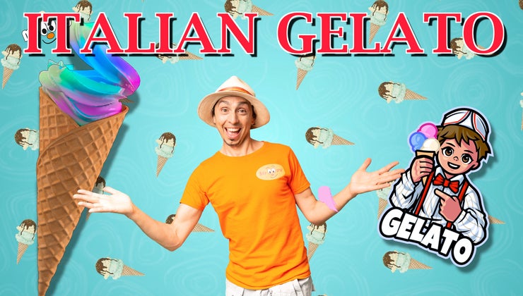 Italian - Gelato with Dialogue and Lyrics