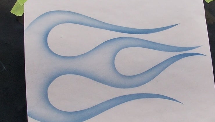 How to airbrush ghost flames | Airbrush University