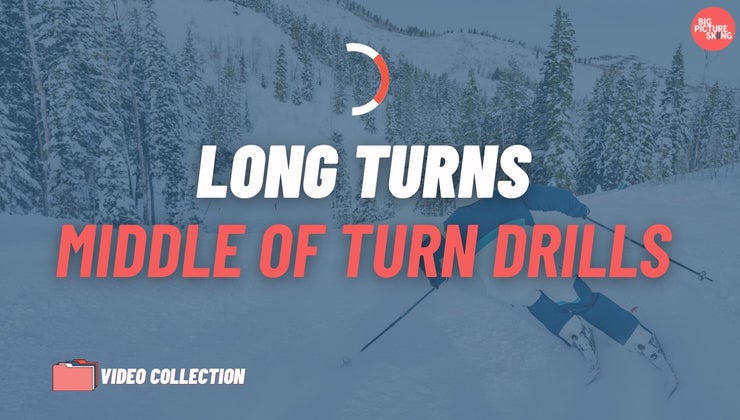 Master Long Turns with Middle Turn Drills