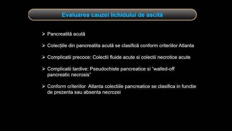 Imagistica CT si IRM a cavitatii peritoneale - Conf. Dr. Cosmin Caraiani