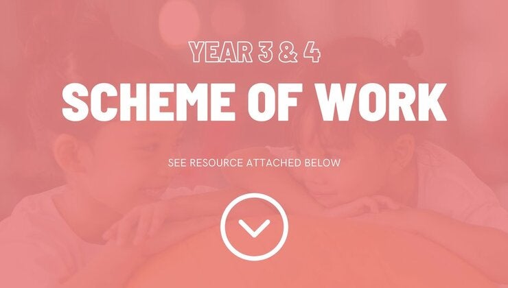 Year 3 & 4 - Scheme of work