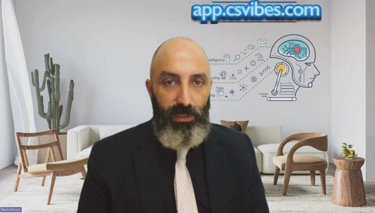 DEMO: Mario Brosco presenta CSVibes