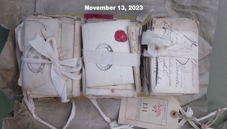 Rare Letters Discovered | WORLD Watch