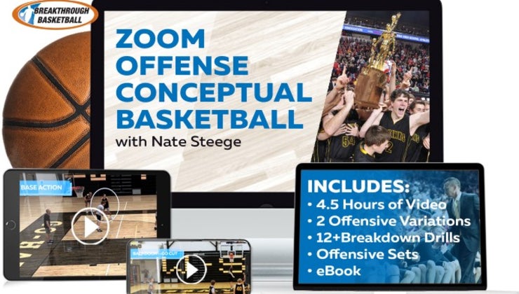 The Zoom Offense Conceptual Basketball with Nate Steege | Breakthrough ...