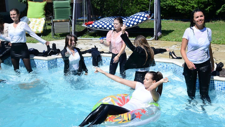 Part three of wetlook party 48 - T1026c3 | WAM TV