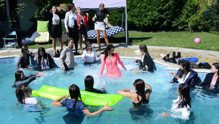 Part eight of wetlook party 48 - T1026c8 | WAM TV