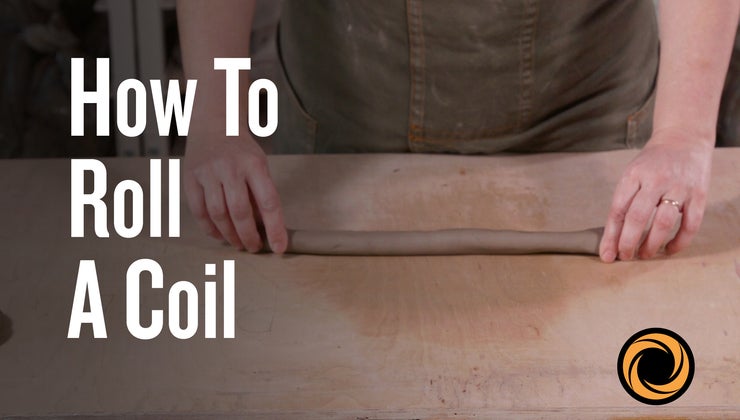 T010FB How to roll a coil | Twisted Clay Online