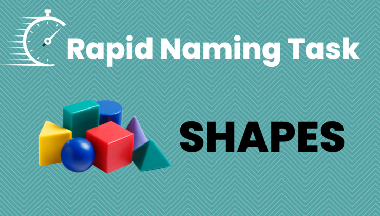 Speech Therapy for Adults | Rapid Naming Task | Shapes | Aphasia ...