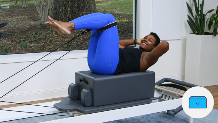 Beginner Reformer Workout with Carmela #3 (video)