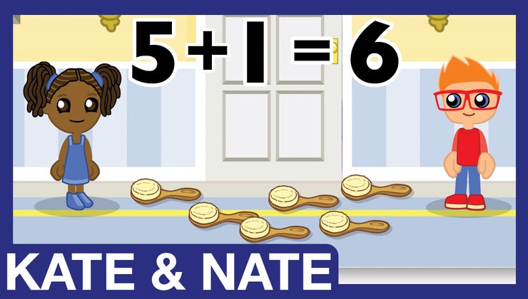 Kids Club | Kate & Nate | The Brushes "5+1=6"