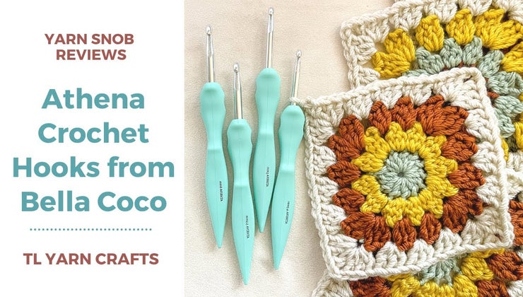 Athena Crochet Hooks From Bella Coco