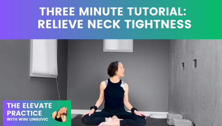 Two Minute Neck Stretch For Youtubewith Closer | The Elevate Practice