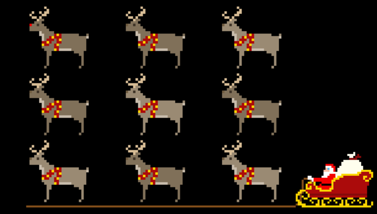 Counting Reindeer | The Kids' Picture Show